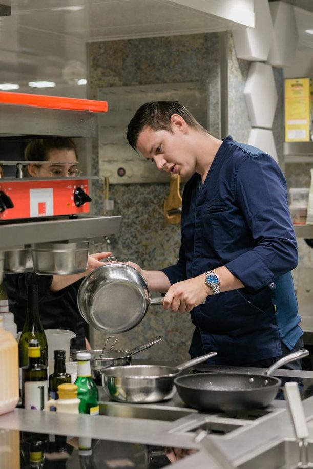 Zu Besuch bei Simon Schlachter, dem jüngsten Sternekoch Bayerns ...